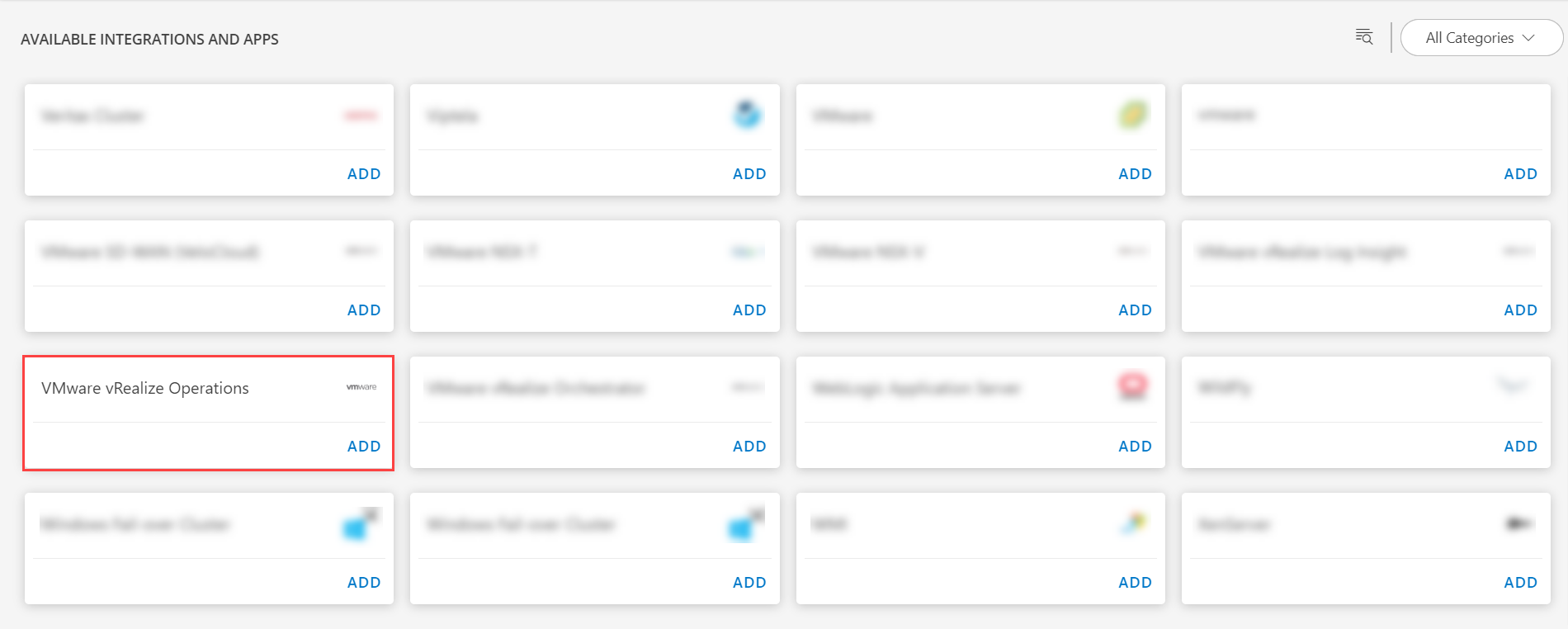 VMWare vRealize Operations | OpsRamp Documentation VMWare vRealize Operations | OpsRamp Documentation